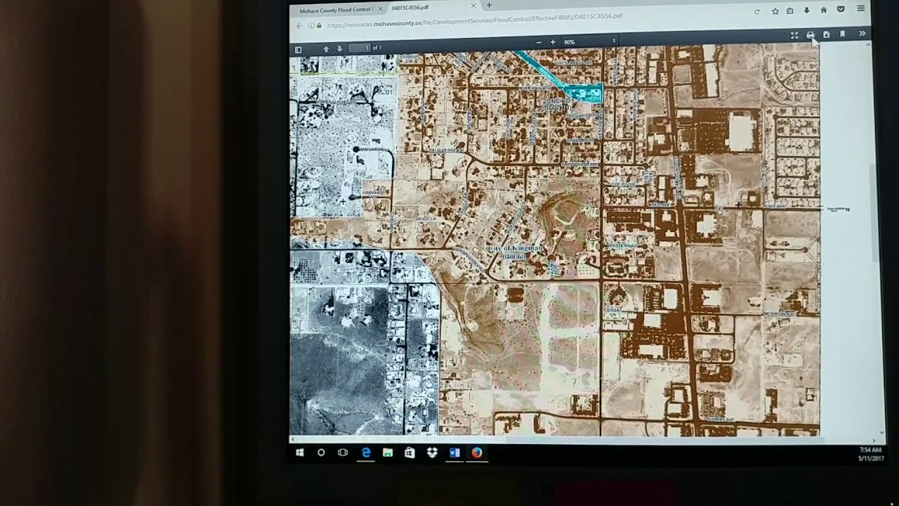 How to Use the Mohave County Flood Control Map