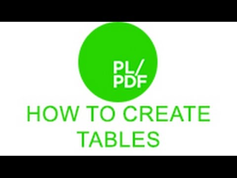PL/PDF Oracle table rows and columns in PDF
