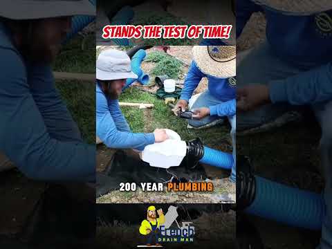 This Drain Connection Trick Lasts 200 Years!