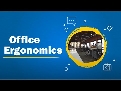 GHD Office Ergonomics video designed in PowerPoint