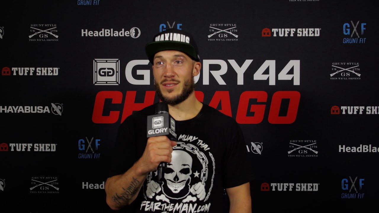 Richard Abraham ready to get straight back in there after GLORY 44 win ...