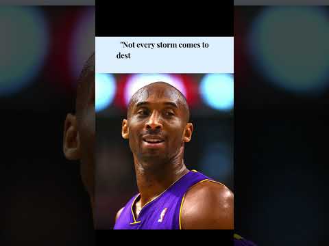Kobe Bryant Motivational Quote (Mamba Mentality)