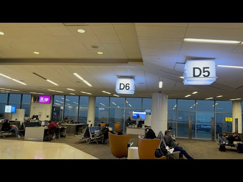 San Francisco International Airport Tour Terminal 2: D Gates (SFO)
