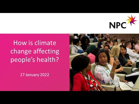 How is climate change affecting people’s health?