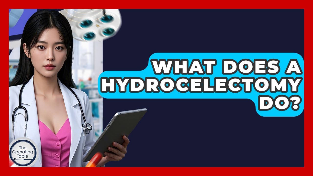 What Does A Hydrocelectomy Do? - The Operating Table