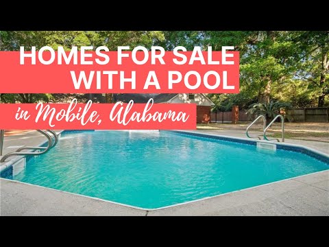 Houses for Sale in Mobile AL with a Pool - Friday Favorite Features