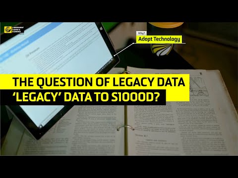 Legacy conversion to S1000D - questions to ask before you start!