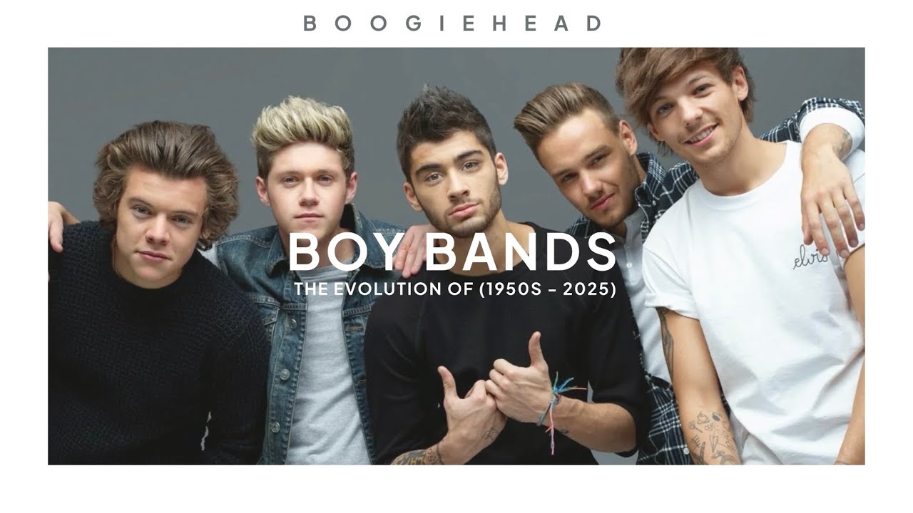 evolution of boy bands (1950s-2025)