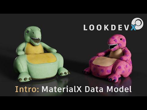 LookdevX for Maya: Introduction to MaterialX Data Model