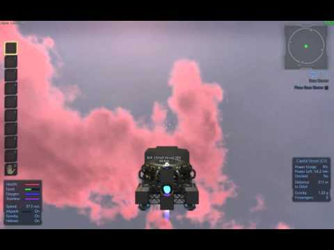 Small capital vessel for Warp Drive (Empyrion)