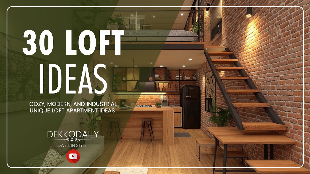 30 Cozy, Modern & Industrial Designs Loft Bed for Every Lifestyle | Small Apartment Decorating Ideas