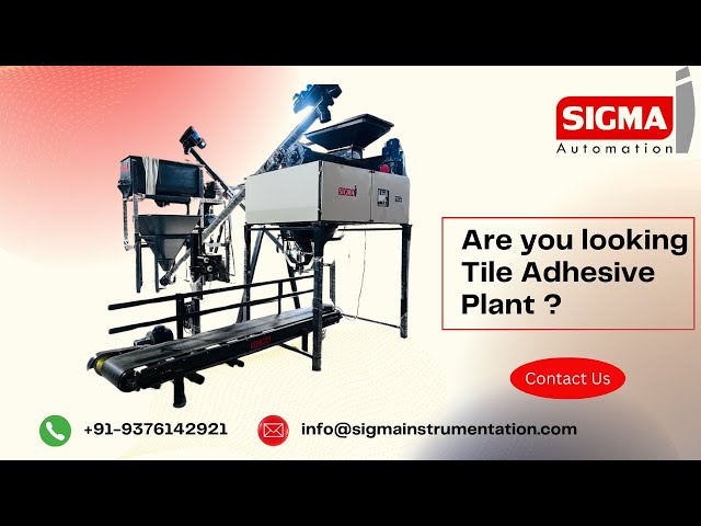 Tile Adhesive Manufacturing Plant - Wall Tiles Adhesive Manufacturing ...