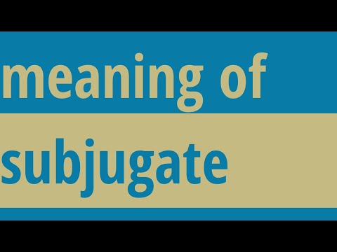 Subjugate Meaning | Meaning Of Subjugate | Subjugate Definition | #shorts #words #WordHeavy