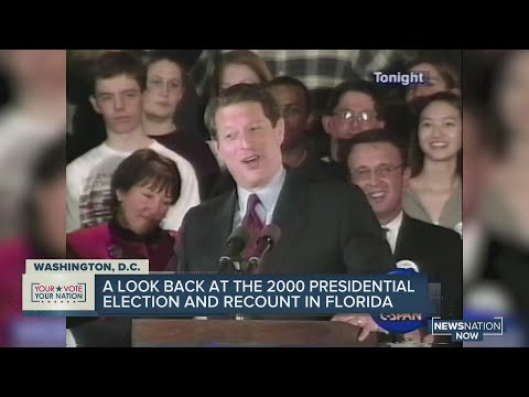 A look back at the 2000 presidential election and recount in Florida