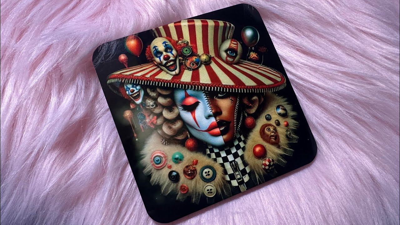 Let’s Sublimate a Halloween cork Coasters￼