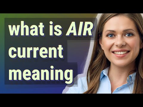 Air current | meaning of Air current
