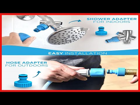 Aquapaw Dog Bath Brush - Sprayer and Scrubber Tool in One - Indoor/Outdoor Dog Bathing Supplies