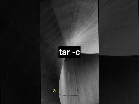 tar -c