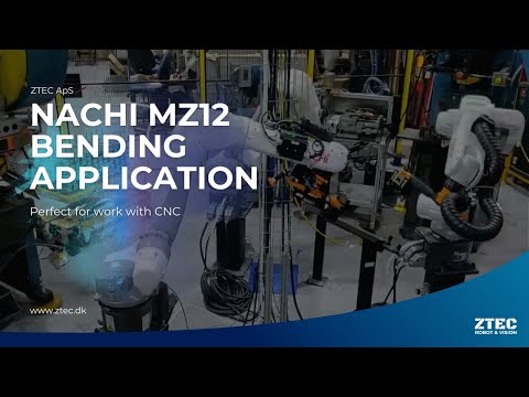 Metal Bending Application | Nachi MZ12 | ZTEC