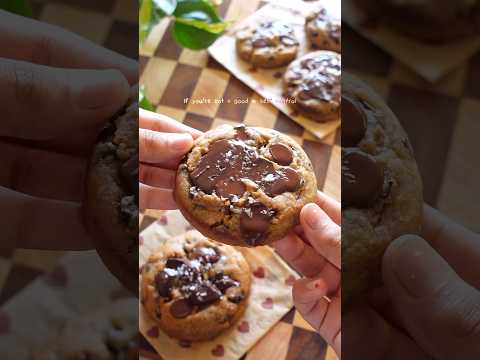 the best eggless chocolate chip cookies 🍪
