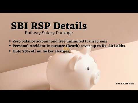 SBI RSP A/C ! Railway Salary Package ! DETAIL VIDEO ! Bank_kers BaBa !