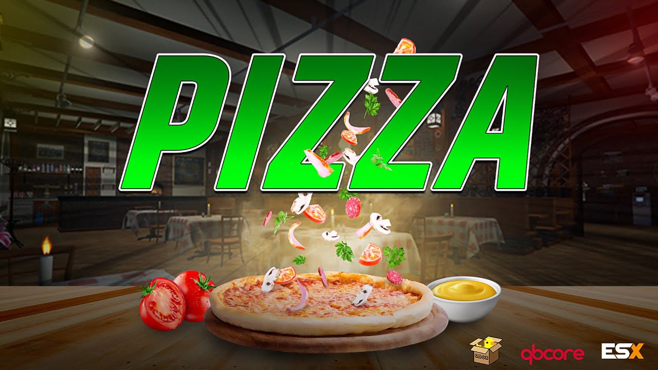 [QB/Qbox/ESX] FIVEM PIZZA THIS | PlayerOwned Restaurant | NoPixel Inspired