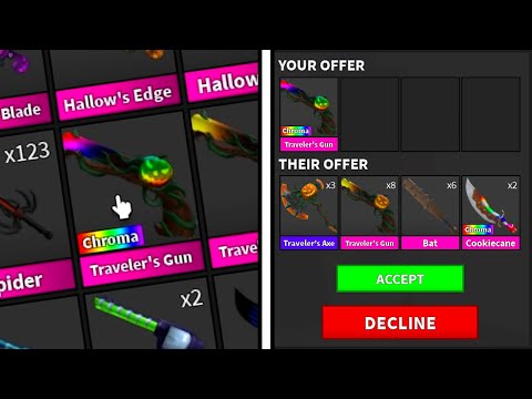 What Do People Offer for Chroma Travelers Gun?! (MM2)