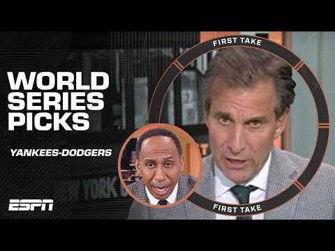 WORLD SERIES PREDICTIONS βΎ Stephen A. & Mad Dog make Yankees vs. Dodgers picks | First Take