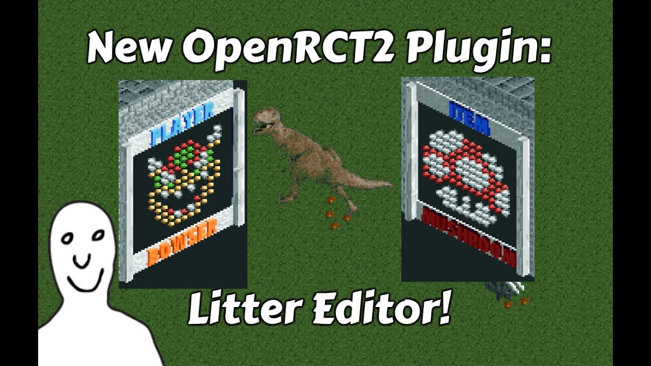 New OpenRCT2 plugin: Litter Editor!
