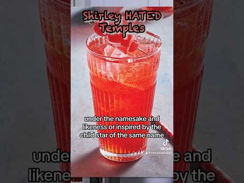 Shirley Temple HATED Shirley Temples #mocktail #shirleytemple #mocktailhistory #cocktailhistory