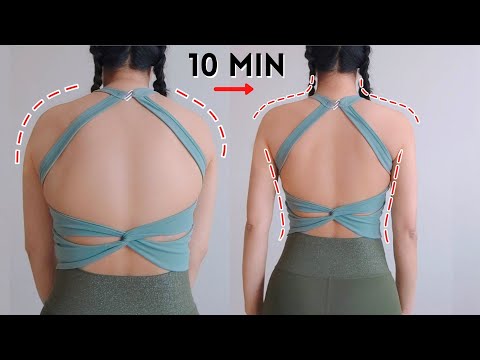 Get defined collarbone area, fix rounded back & balance uneven shoulders. Try this in 2 weeks