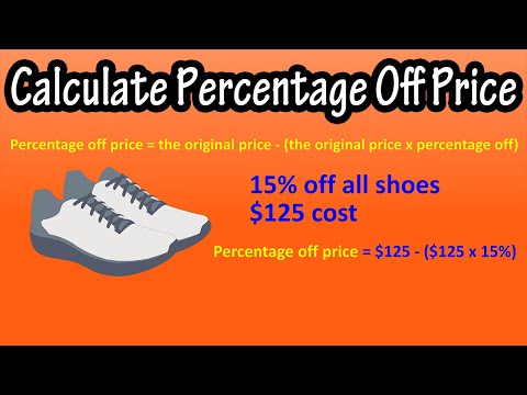 How To Calculate The Percentage Off Price Of Something - How To Find The Discounted Price Explained