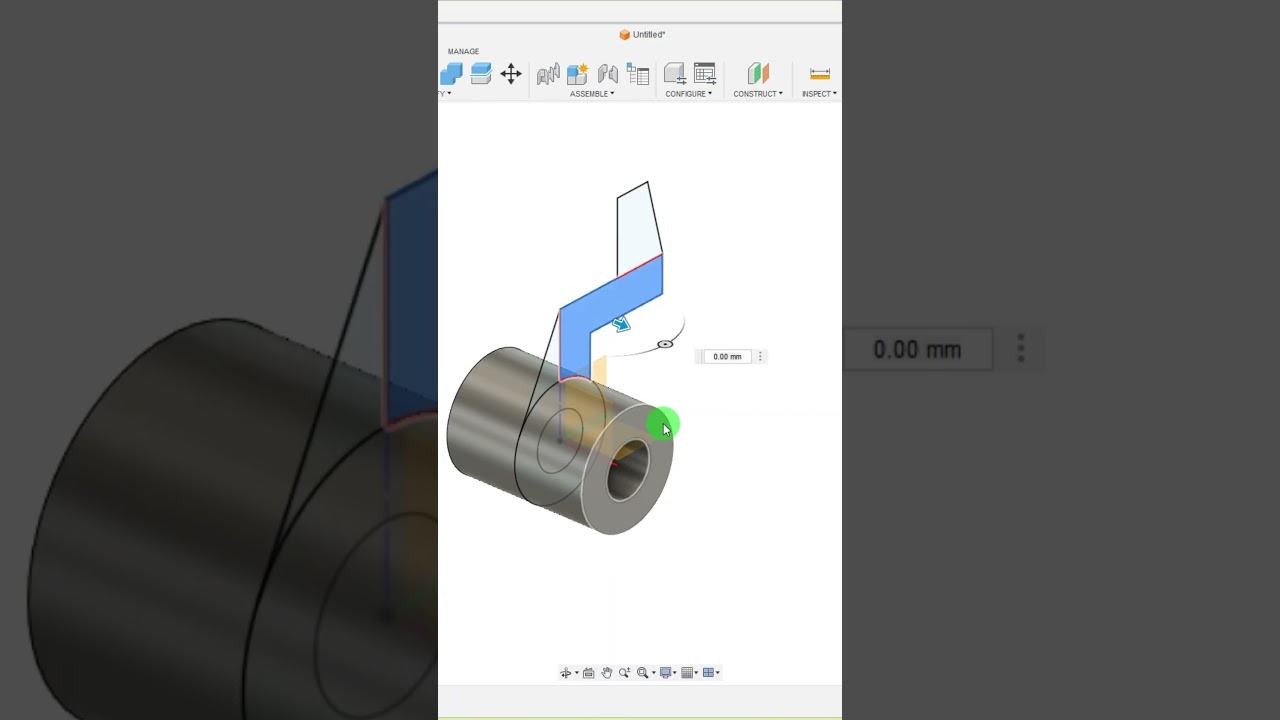 Fusion360 Part Modeling Tutorial-166. #design #3dmodeling #modelingtutorial #engineering#fusion360