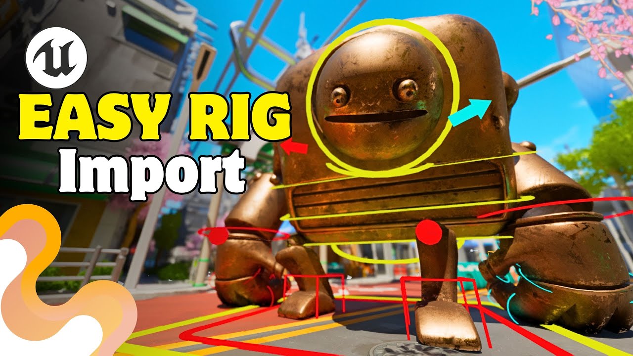 Blender to Unreal 5 | Master RIG Export and Import
