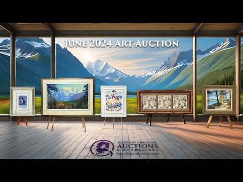 Original Birdsall, Van Zyle, Wieland & More! Don't Miss This Alaskan Art Auction!
