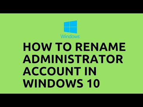 How to Rename Administrator Account in Windows 10 – Scott Sekinger