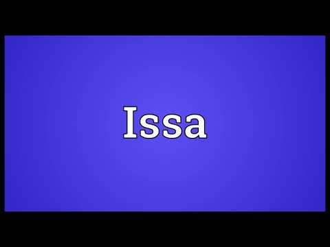 Issa Meaning