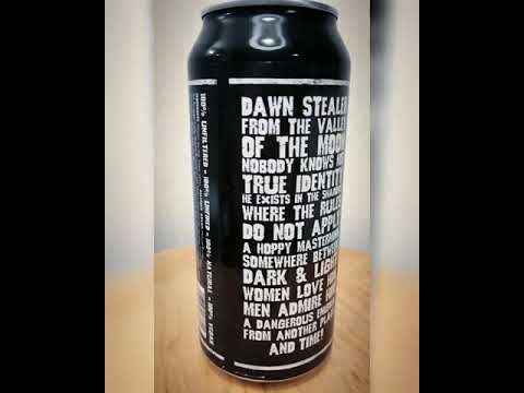 Dawn Stealer: From the valley of the moon - Noire (Black) IPA - 6% - Staggeringly Good Brewery