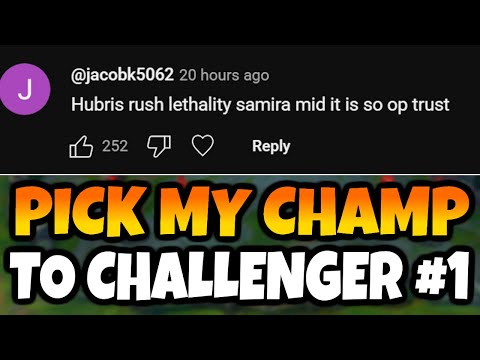Viewers Pick My Champ to Challenger Begins | Samira Mid & Lux Mid