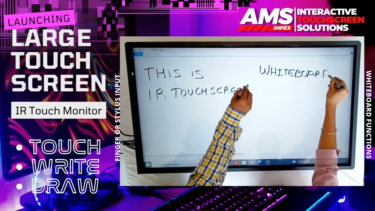 IR MULTI TOUCH SCREEN MONITOR all sizes