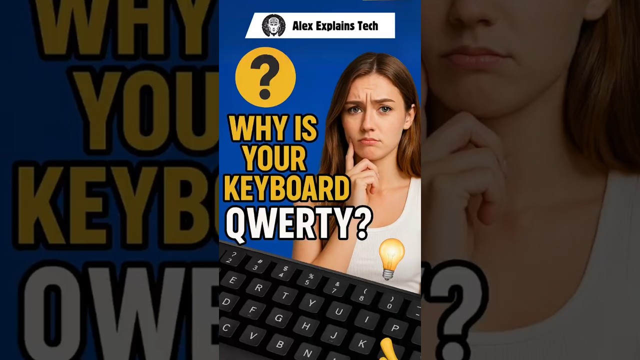 Story of the QWERTY keyboard! ⌨️