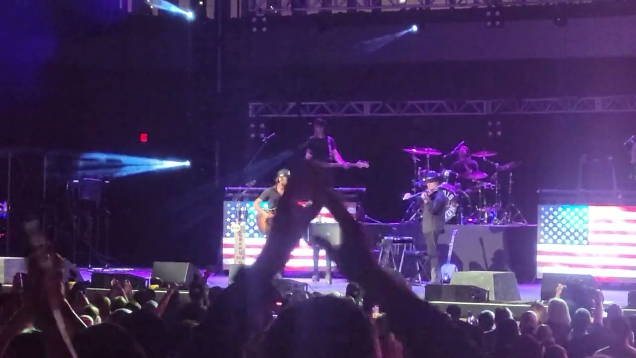 Chris Janson, Bible on the table, flag upon the wall