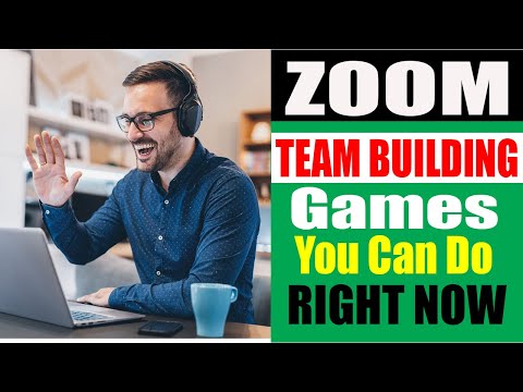 Zoom Games You Can Play Right NOW [ Zoom, Hangouts, or Meets] - Virtual Team Building Activities