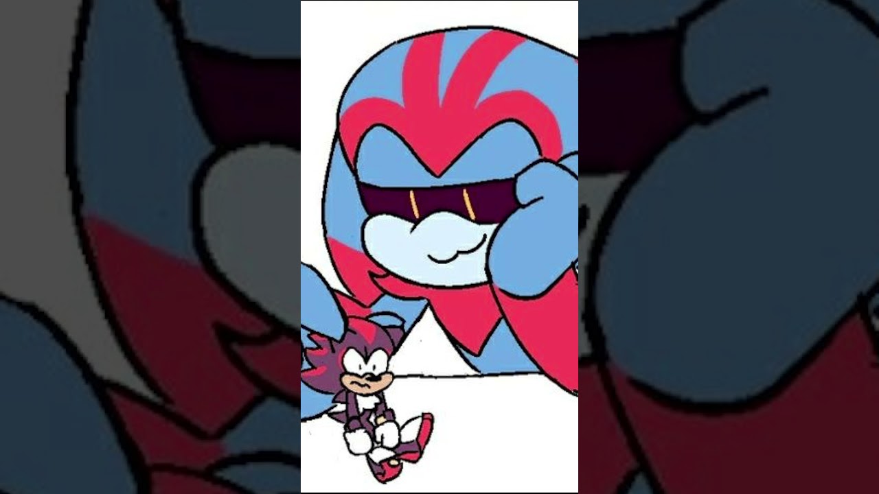 Eclipse the Darkling and little Shadow the hedgehog