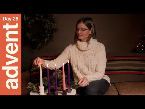 The Christ Candle | The Final Day of Advent | Julia Pickerill