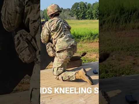 New U.S Army Rifle Qualification. #shorts #army #military #m4