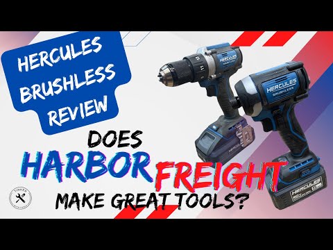 Is Hercules Pro Grade? Harbor Freight Hercules Brushless Drill and Impact Review