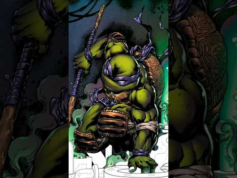 TMNT: Donatello 🐢 (Joker App) Colouring Timescale #colouring #tmnt #music #idwcomics #amv #turtles