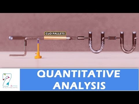 Quantitative Analysis of Organic Compounds Video Lecture - Chemistry