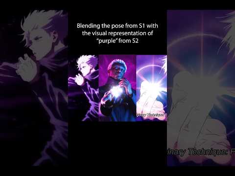 Gojo Limitless / Hollow Purple - Cosplay vs Anime